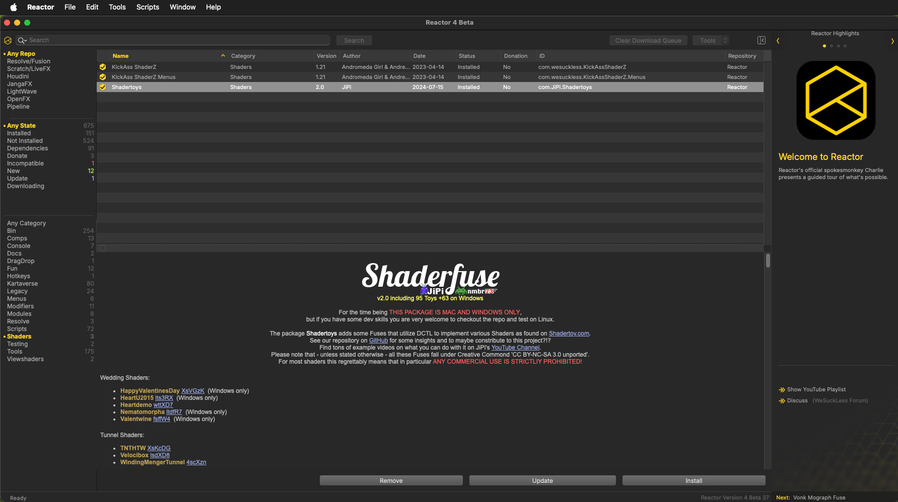 Reactor Package Manager | Atom Packages