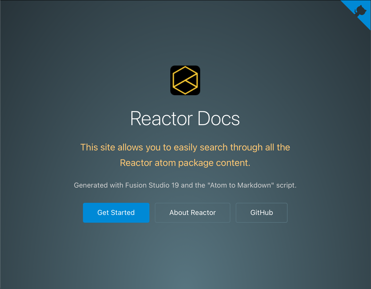 Reactor Package Manager | Atom Packages